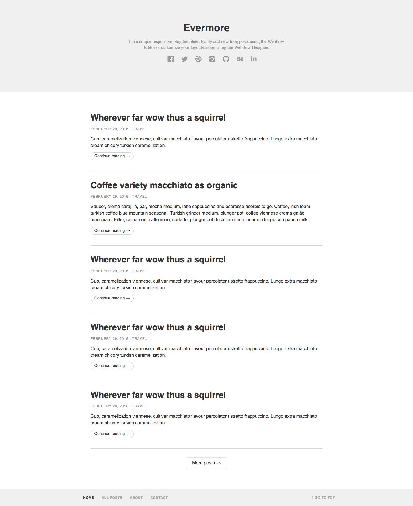 Blog Evermore | Challenges