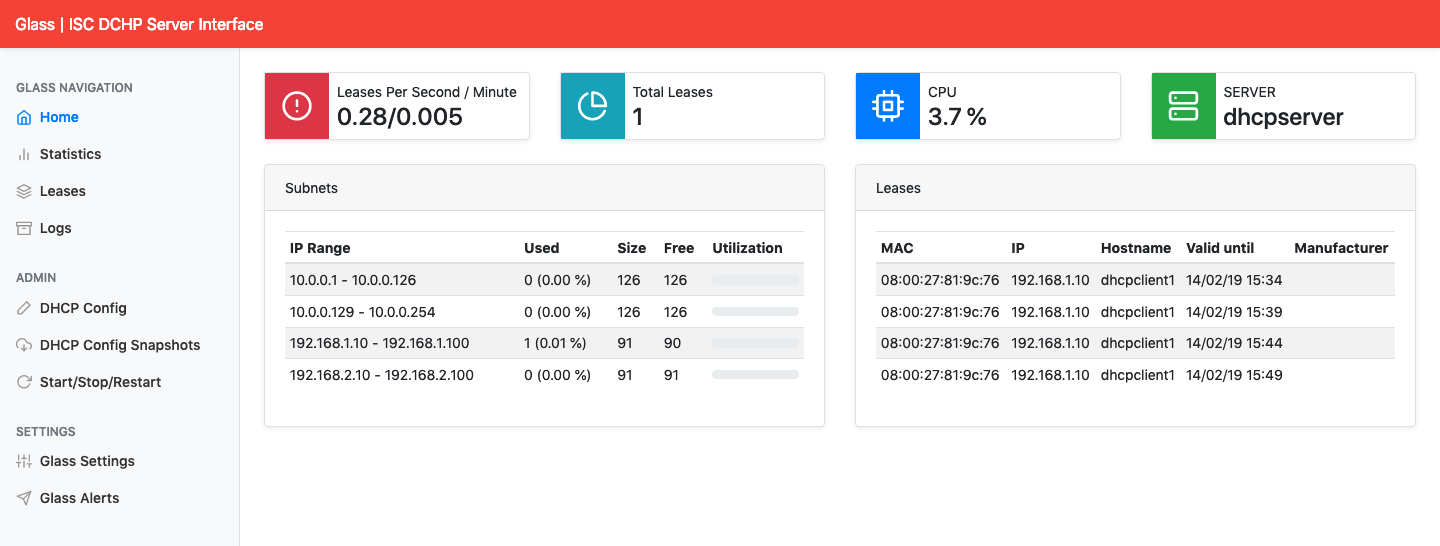 Monitoramento Do ISC DHCP Server PHP Exercises